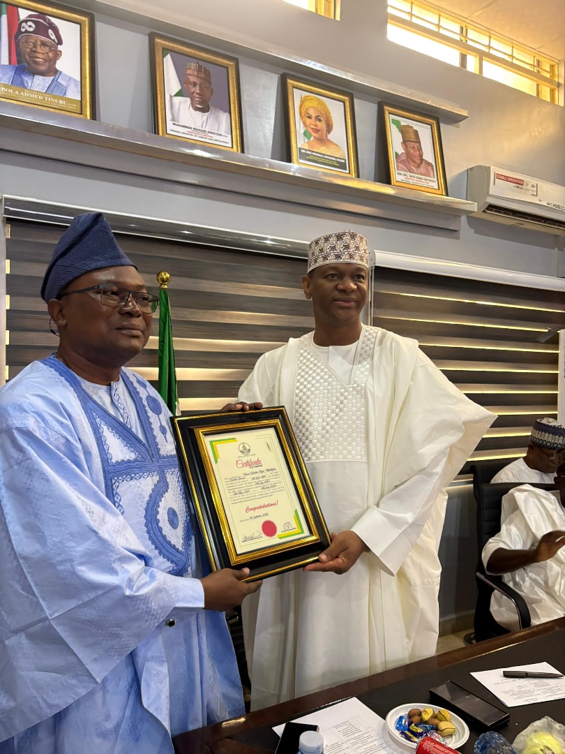 THE NATIONAL PRODUCTIVITY CENTRE HONOURS DR. NASIR OLAITAN RAJI ...